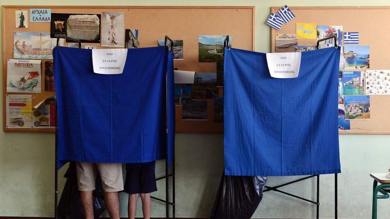 Greeks Vote Once More In Snap Election | World News | Sky News