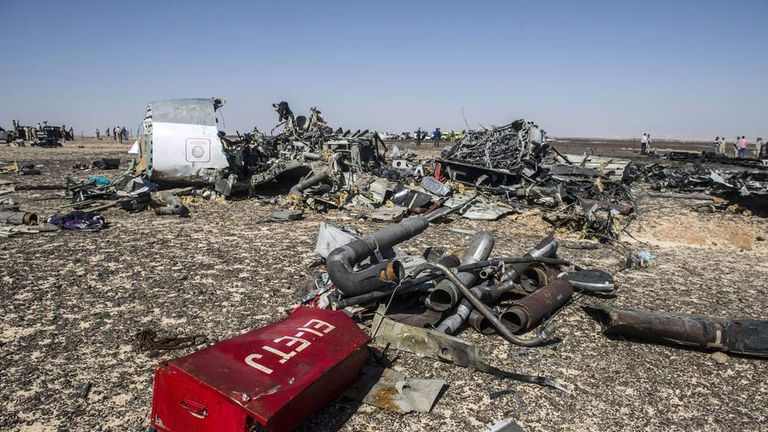 Egypt Plane Crash: Jet 'Broke Up In The Air' | World News | Sky News