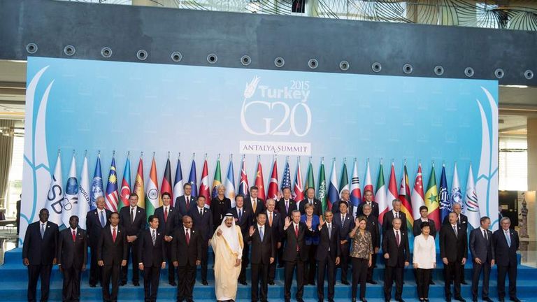 G20: Will Paris Create An Unexpected Coalition? | World News | Sky News
