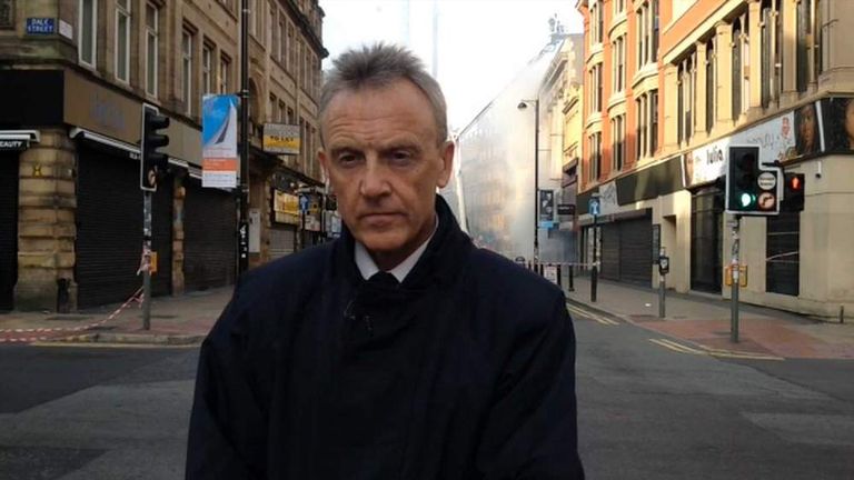 Manchester Firefighter Death: Girls Bailed | UK News | Sky News