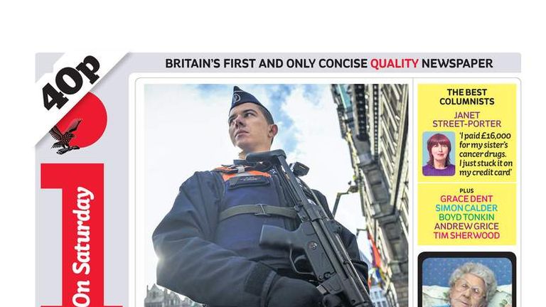 Saturday's National Newspaper Front Pages | UK News | Sky News