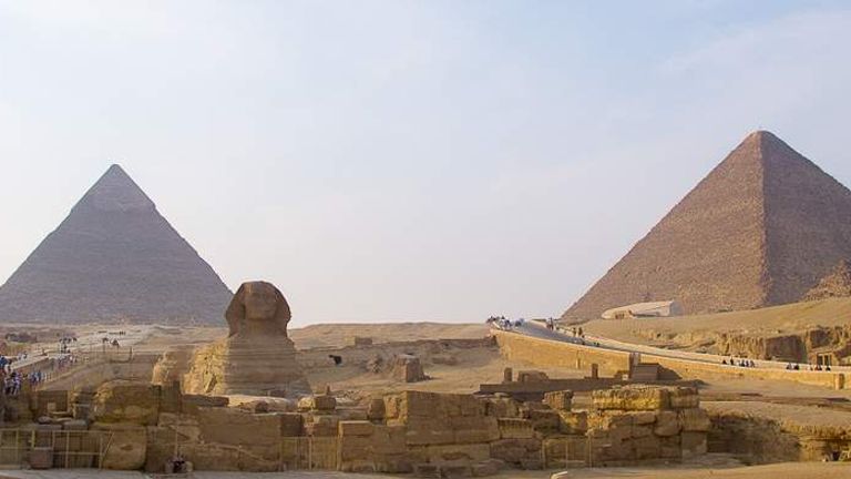 Leading Republican Says Joseph Built Pyramids | US News | Sky News