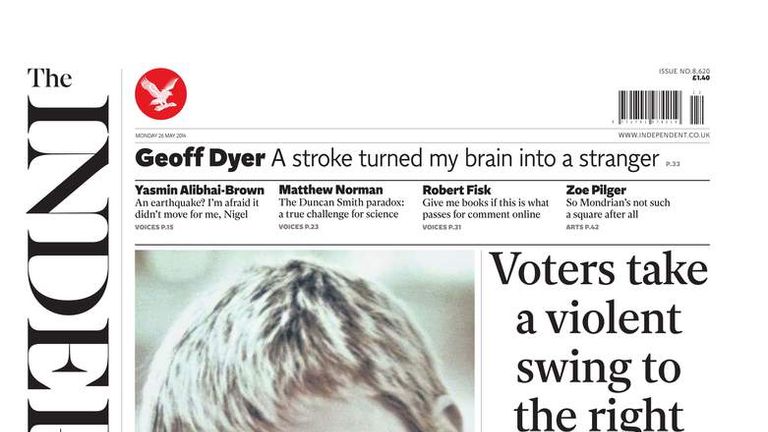 Monday's National Newspaper Front Pages | UK News | Sky News