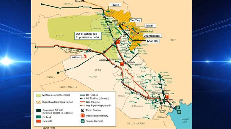 Iraq Crisis Hits Airlines And Travel Firms | Money News | Sky News