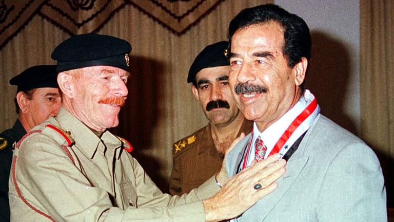 Saddam's Red-Haired Iraq Deputy Back In The Fray | World News | Sky News