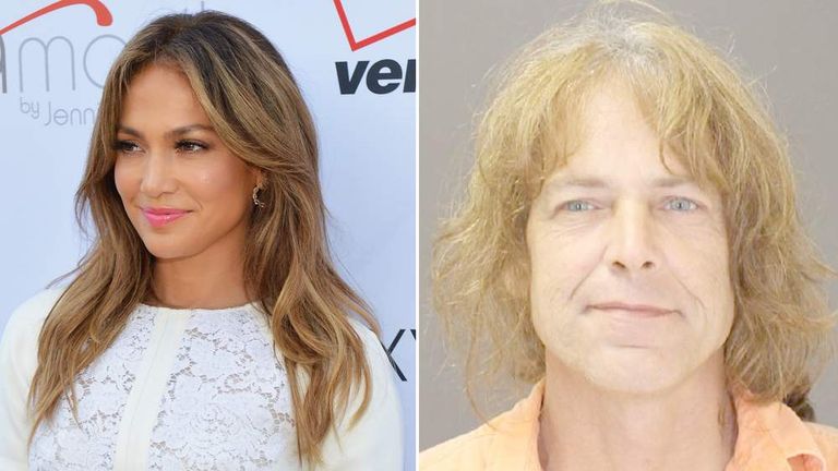 Lopez 'Stalker' Found Living In Her House | US News | Sky News