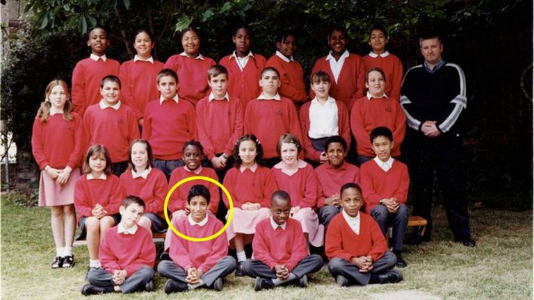 Face Of A Killer: 'Jihadi John' In School Photo | UK News | Sky News