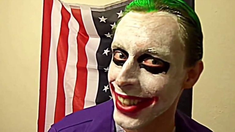 Vegas Gunman As Joker In YouTube Videos | US News | Sky News