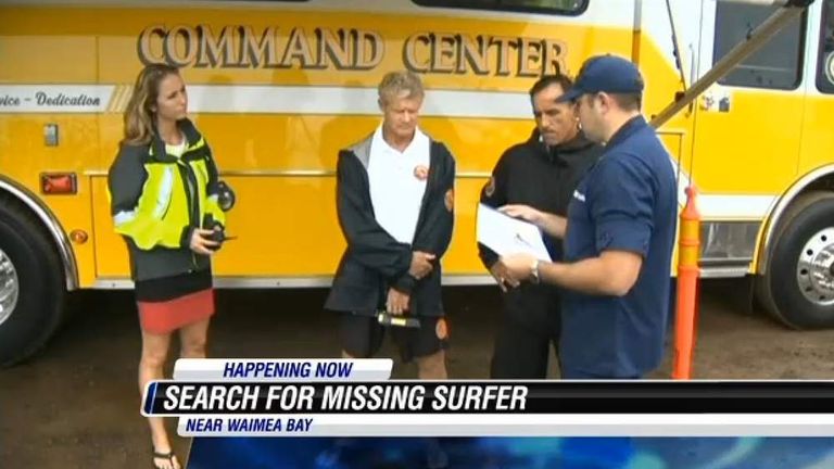 Hawaii: Search For Missing Surfer Continues | US News | Sky News