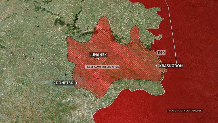 Russian Trucks 'Nearing Rebel-Held Ukraine' | World News | Sky News