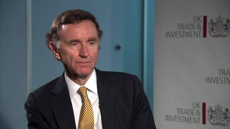 Lord Green, former chairman of HSBC, talks to Sky's City Editor Mark ...