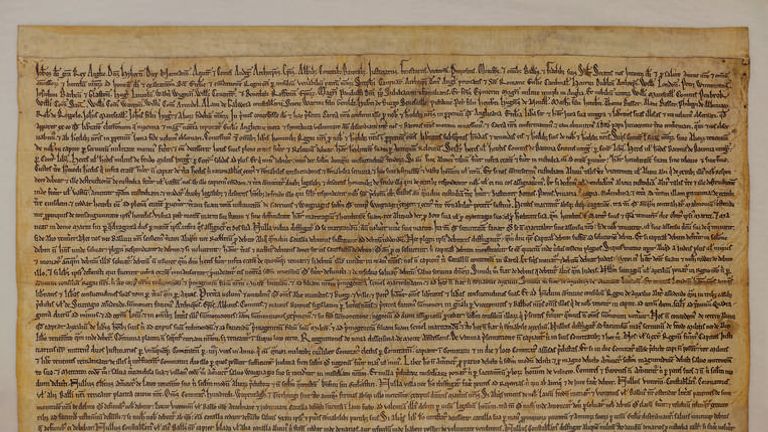 Magna Carta: Four Copies To Be United In 2015 | UK News | Sky News