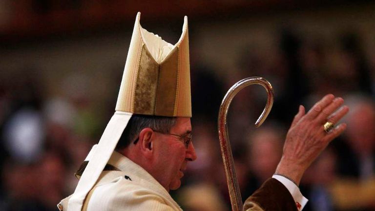 Cardinal Mahony 'Should Skip Pope Vote' | US News | Sky News