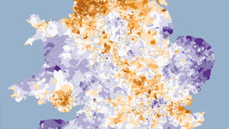 Health Atlas Reveals Patterns Of Illness | UK News | Sky News