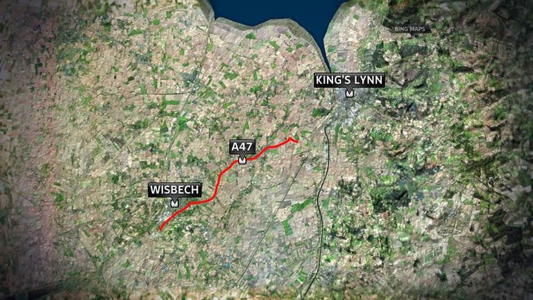 Norfolk Car Crash: Sisters Killed On A47 Named | UK News | Sky News