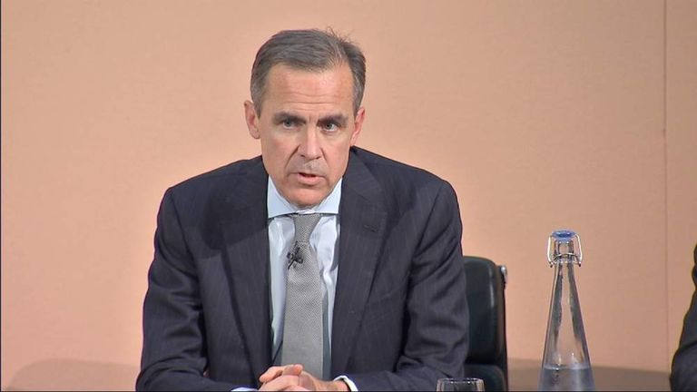 Mark Carney Announces Liquidity Boost | Money News | Sky News
