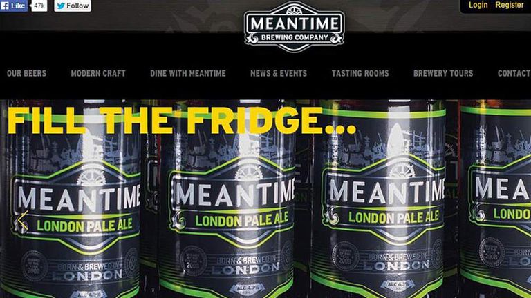 SABMiller Swallows London Brewer Meantime | Money News | Sky News