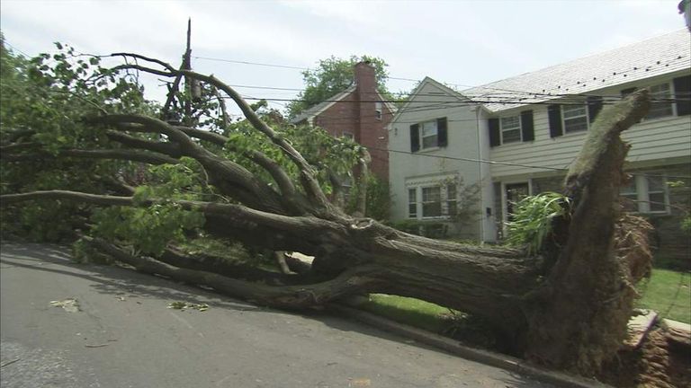 US Thunderstorms: Death Toll Rises To 17 | World News | Sky News