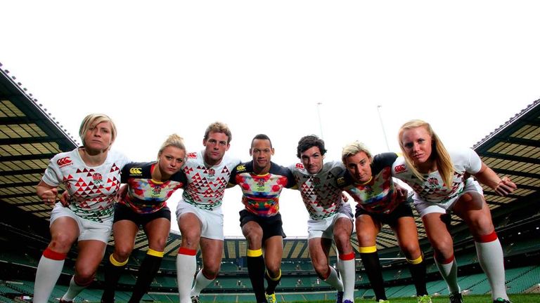 England 7s Team Unveil Controversial New Kit | Scoop News | Sky News