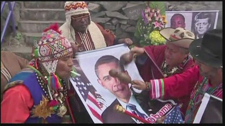 Barack Obama Will Win Say Peruvian Shamans | US News | Sky News