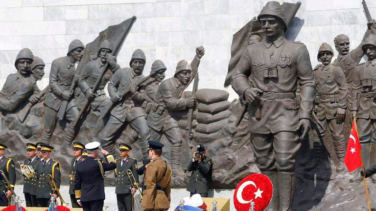 World Leaders Remember The Dead Of Gallipoli | World News | Sky News