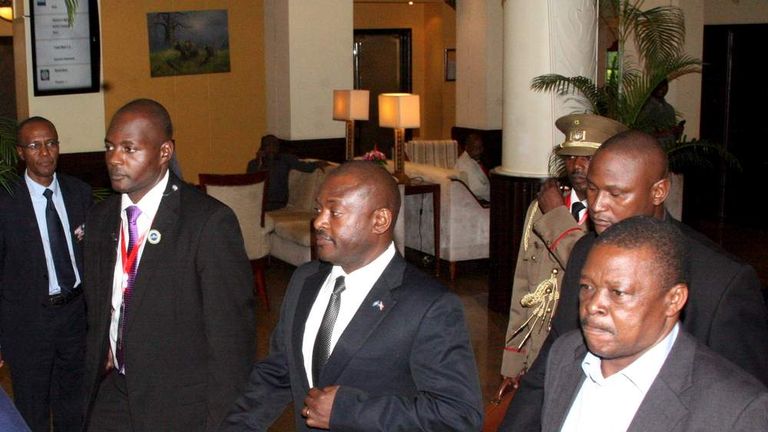 Burundi Coup Leader 'Held' Amid New Tensions | World News | Sky News