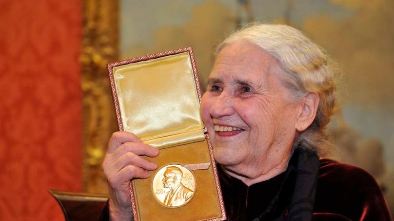 Doris Lessing: British Nobel Author Dies At 94 | Ents & Arts News | Sky ...