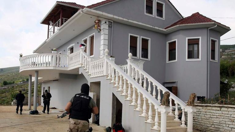 Gun Battles Rage In Europe's 'Cannabis Capital' | World News | Sky News