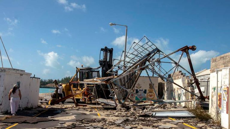 Bermuda recovers from Hurricane destruction | Scoop News | Sky News