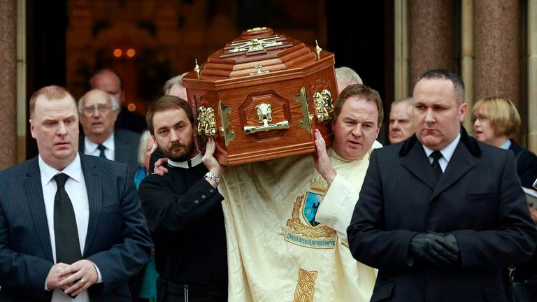 Alec Reid: Funeral For 'Peacemaker' Priest | UK News | Sky News