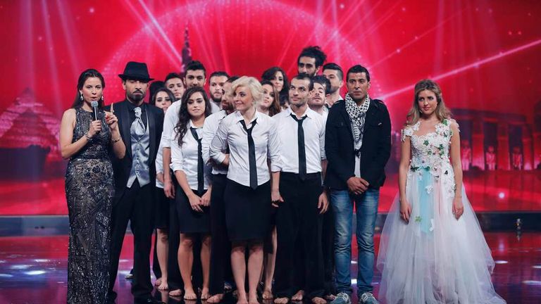 US Singer Reaches Arab Talent Show Final | US News | Sky News