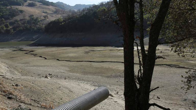 Reservoirs Drying Up Amid Drought | Scoop News | Sky News