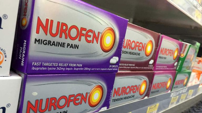 Australia Pulls Nurofen Products From Shelves | World News | Sky News