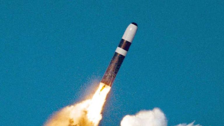 Trident Nuclear Arms Role For Private Firms | Politics News | Sky News