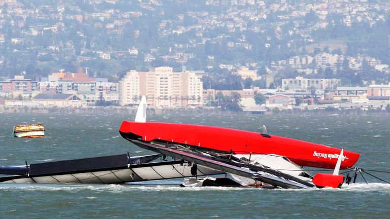 Simpson's Yacht 'Nosedived And Broke Up' | UK News | Sky News