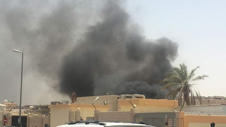 Four Killed In Saudi Arabia Suicide Bombing | World News | Sky News