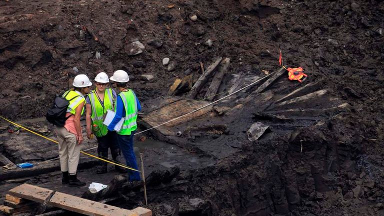 Ship Found At Ground Zero Dates To 1773 | US News | Sky News