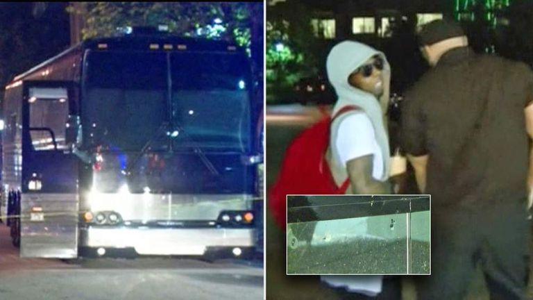 Gunman Opens Fire On Lil Wayne's Tour Bus | US News | Sky News