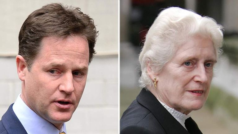 Clegg Backs 'Child Abuse Cover-Up' Probe Judge | Politics News | Sky News