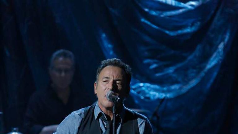 Stars' Songs Of Hope At Sandy Aid Concert | US News | Sky News