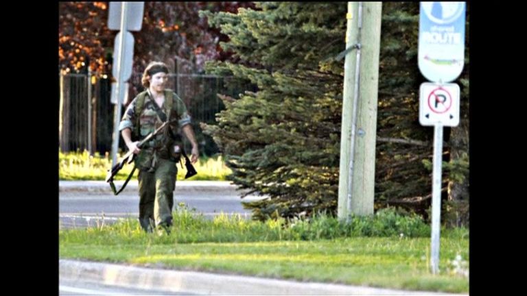 Canada Police Arrest Suspect Over Shootings | World News | Sky News