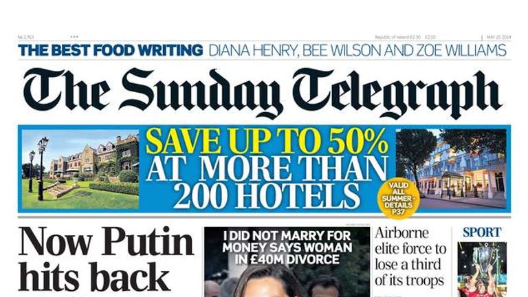 Sunday's National Newspaper Front Pages | UK News | Sky News