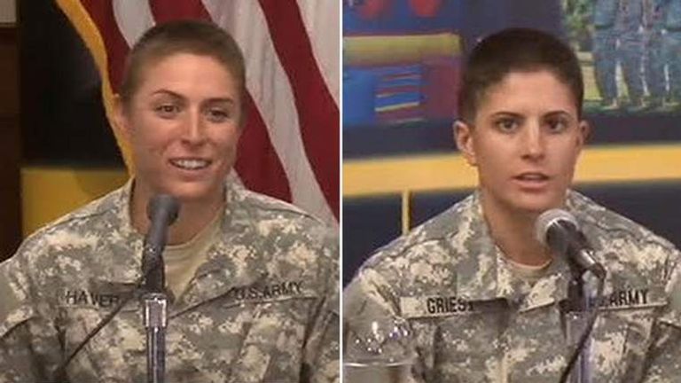 First Female Army Rangers Savour Success | US News | Sky News
