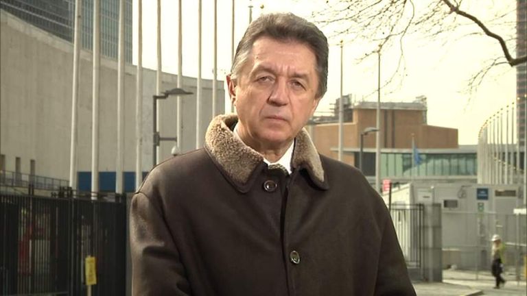 Ukraine: UN Envoy Threatened By Armed Mob | World News | Sky News