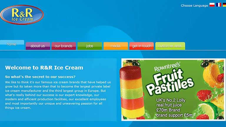 French Poised To Swallow UK Ice Cream-Maker | Money News | Sky News