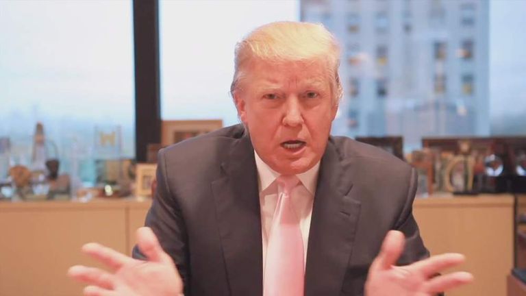 Trump Campaign Runs Through US Rust Belt | US News | Sky News