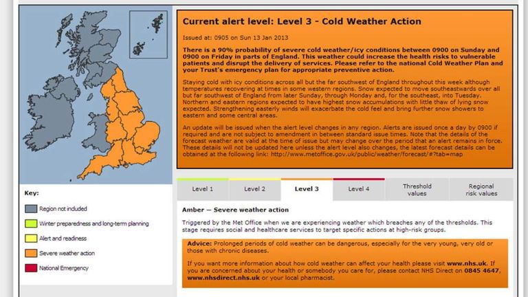 Weather Warning: 'Severe' Ice And Snow Ahead | UK News | Sky News