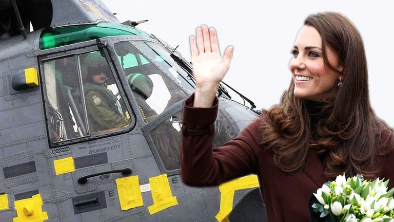 Queen Gets New Helicopter For William And Kate | UK News | Sky News