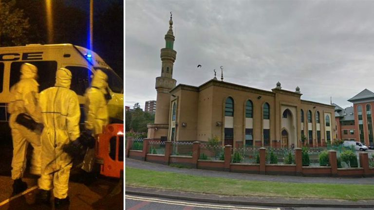 Wolverhampton Mosque: Explosive Device Found | UK News | Sky News