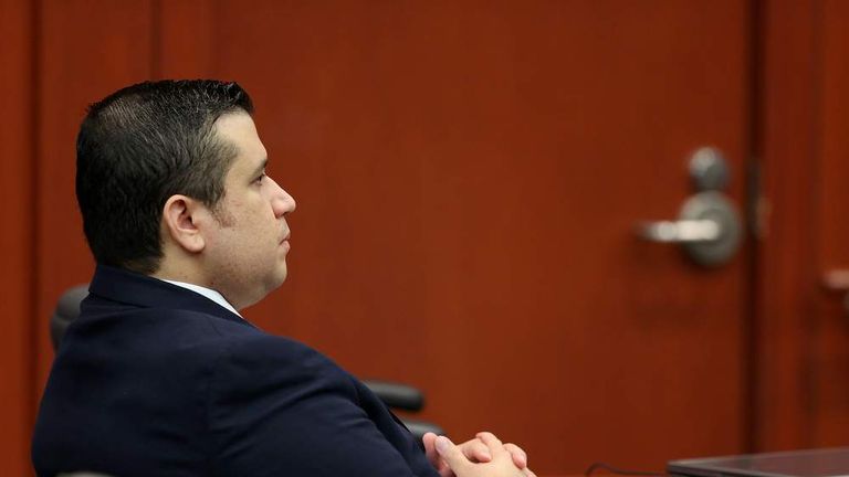 Zimmerman Trial Teens Shouts Of Get Off Us News Sky News